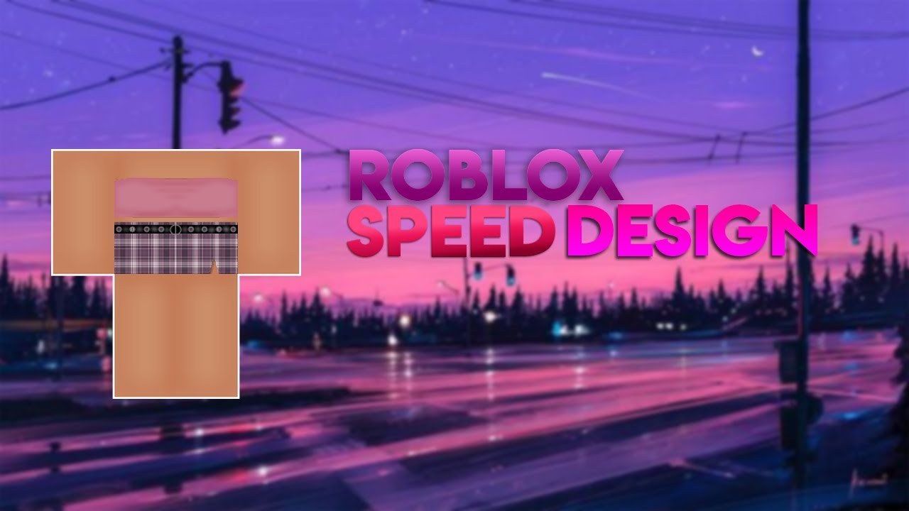 Roblox Speed Design || Purple tube top w/ Plaid Skirt - YouTube