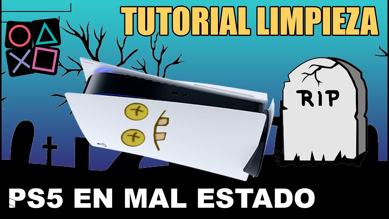 Pero Que Te Paso 😞 - Limpieza y Mantenimiento Paso a Paso A Una PS5 ...
