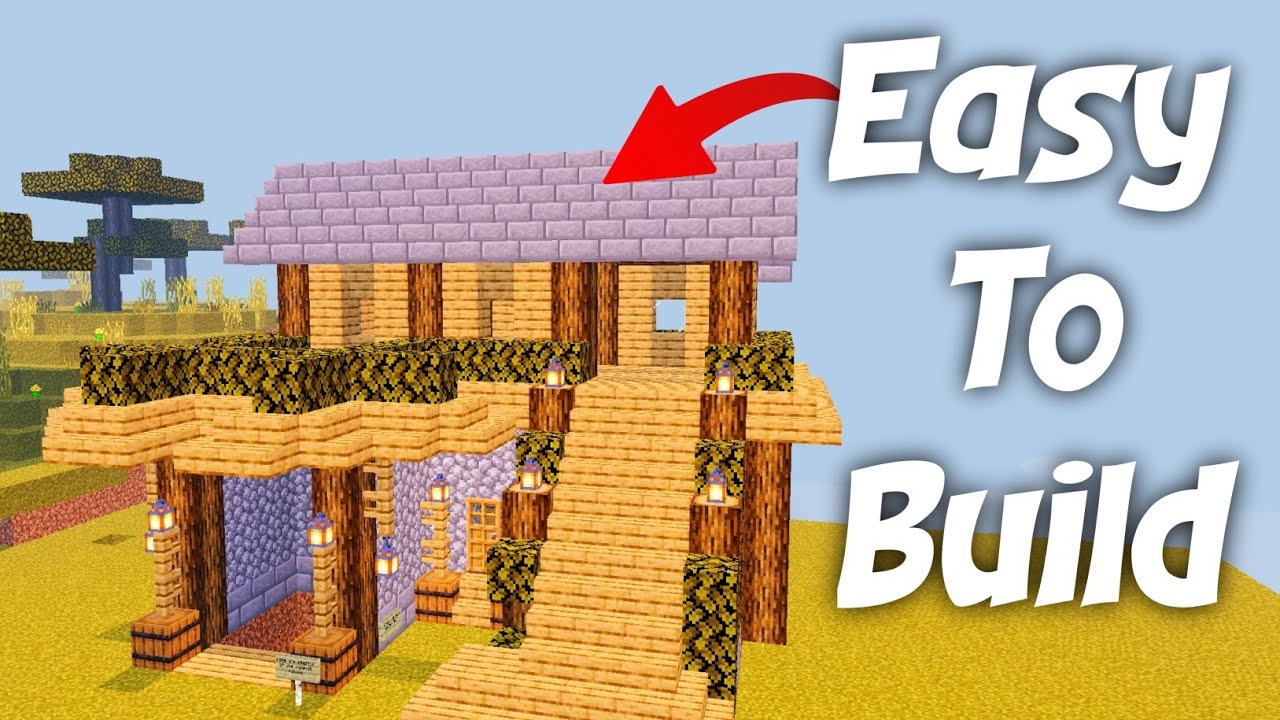 Best Starter Survival House 🏡 | Easy to Buid - YouTube