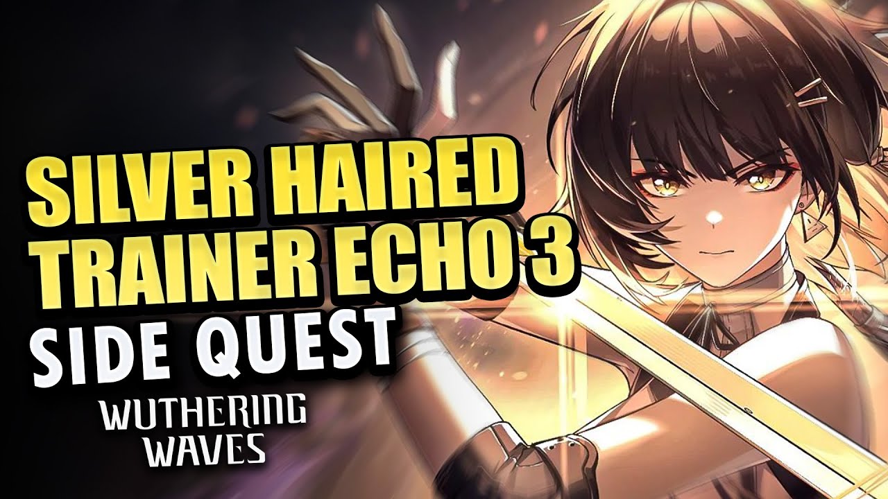 Silver Haired Echo Trainer 3 Side Quest Wuthering Wave - YouTube