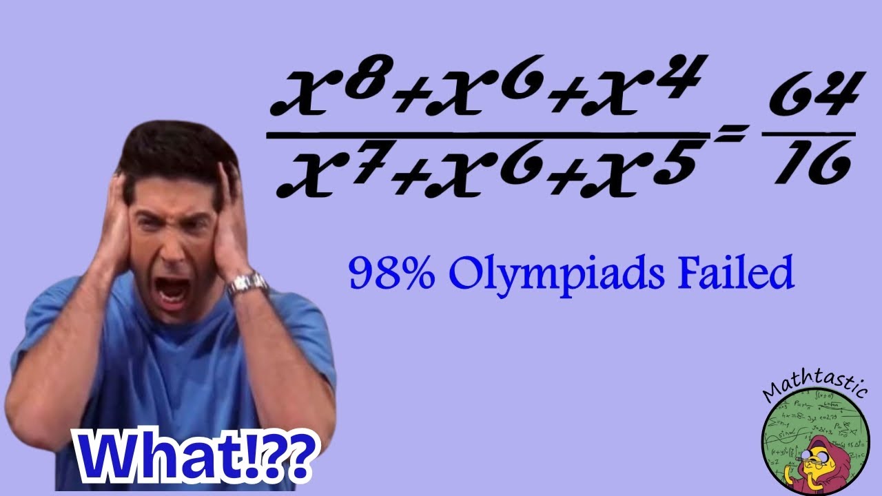 Tricky Exponential Maths Question | Maths Olympiad | Find x? - YouTube