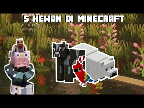 5 Build hewan di minecraft - YouTube