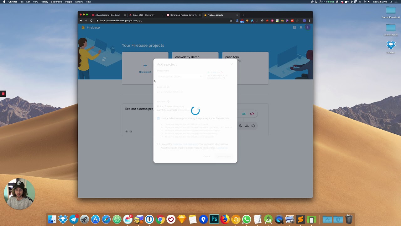 How to setup push notifications on Android app - YouTube