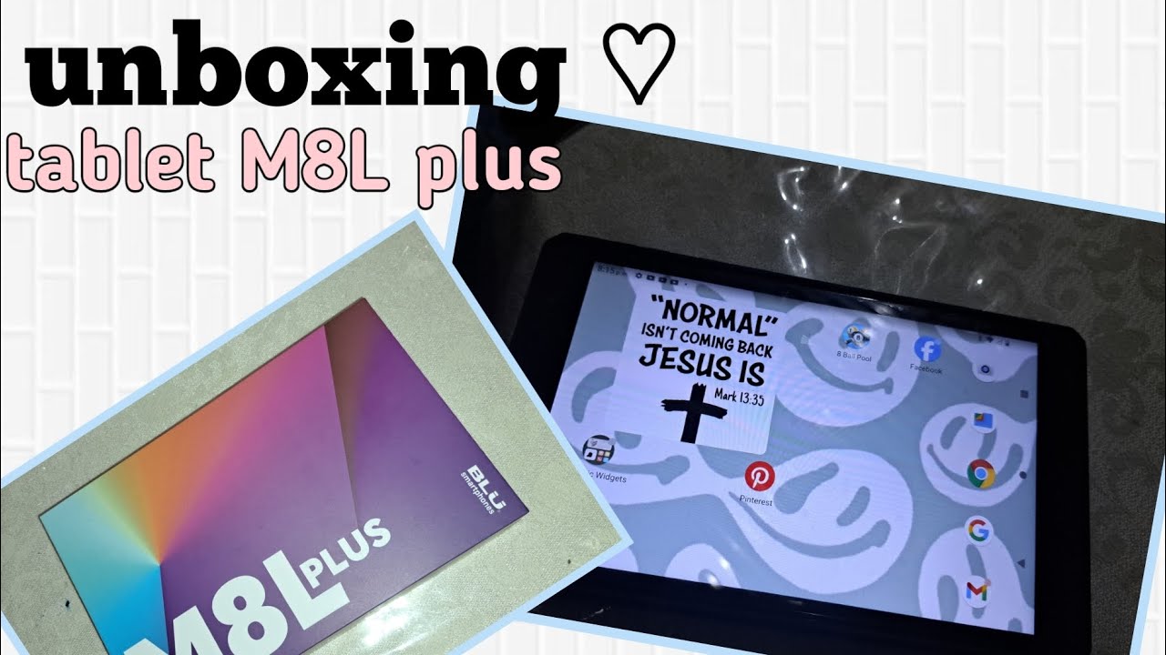 unboxing, tablet BLU M8L PLUS ♡♡ ( !!mi primer unboxing¡¡¡¡ ) - YouTube