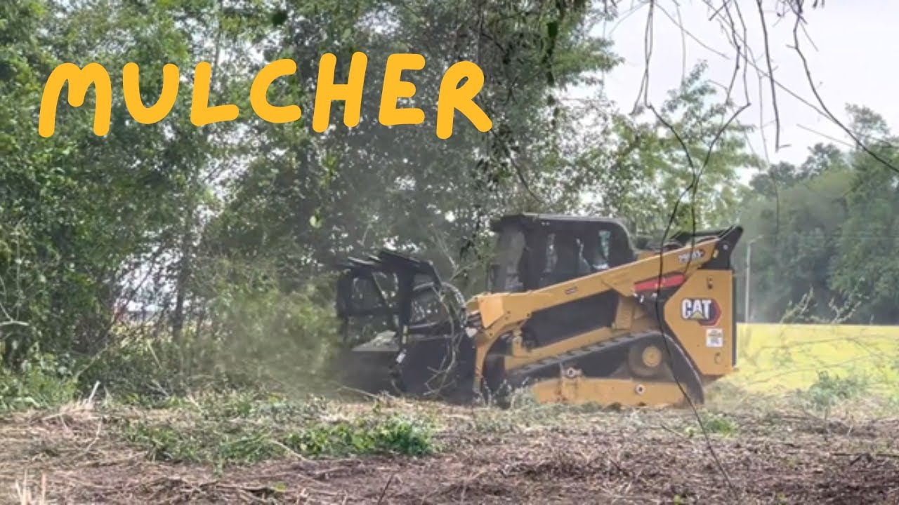 ALAT BERAT PEMBUKA LAHAN | TRAKTOR MULCHER - YouTube
