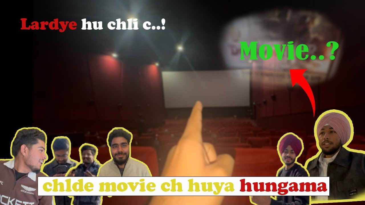 Chalde movie ch huya hungama || lardai ho chali c😡|| guess movie name ...
