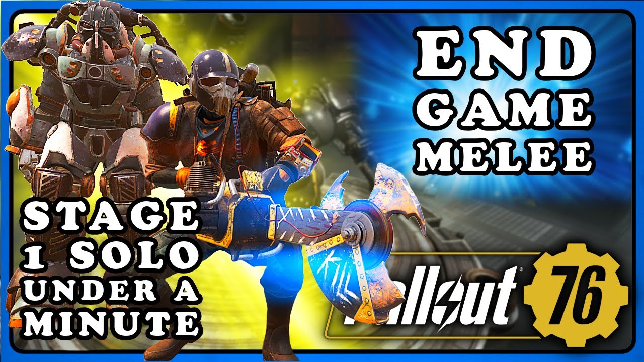 Fallout 76: Ultimate Melee Build, Raid Ready, Auto Axe, Unyielding & PA ...