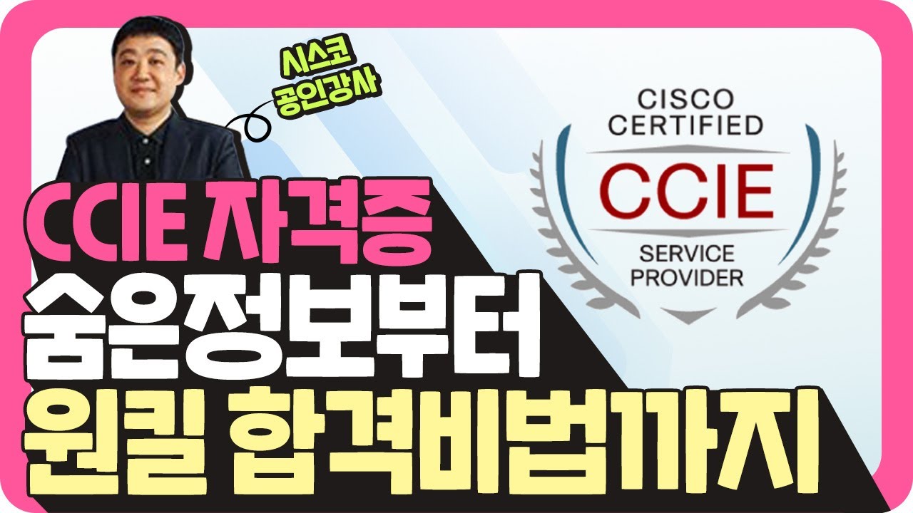연진아, 나 지금 되게 신나 CCIE 합격했거든🤷‍♀️ | CCIE 정보부터 합격비법까지! [솔데스크] - YouTube