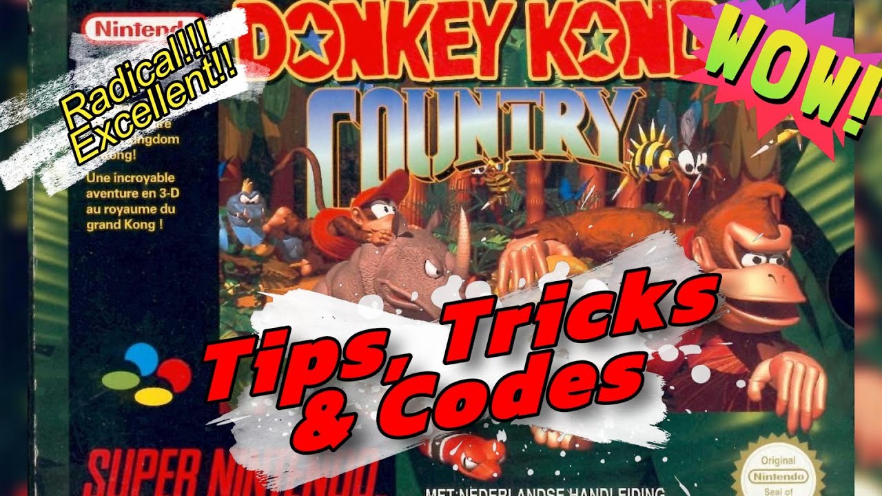 Unlocking the ULTIMATE CHEATS in Donkey Kong Country (SNES) - YouTube