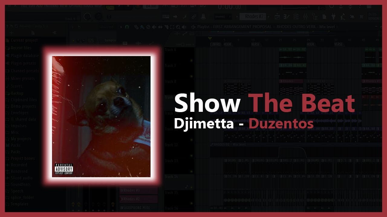 Como a música DUZENTOS do Djimetta Salavrados Album foi feita? Show The ...