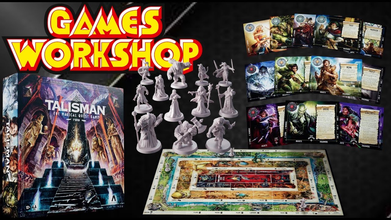 a Legend RETURNS... Talisman the Magical Quest Game 5th Edition Pre-Order! Games Workshop Relic ...