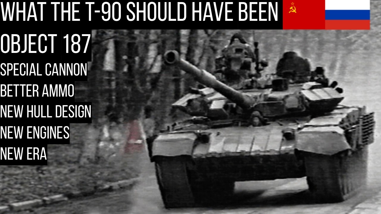 Object 187 What T-90 Should Have Been - YouTube