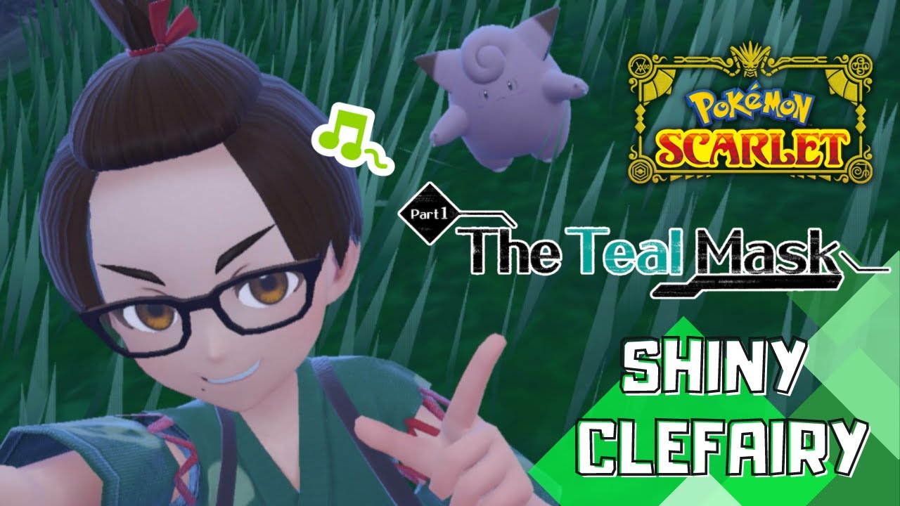 Pokémon Scarlet and Violet - Teal Mask Shiny Clefairy Hunt - YouTube