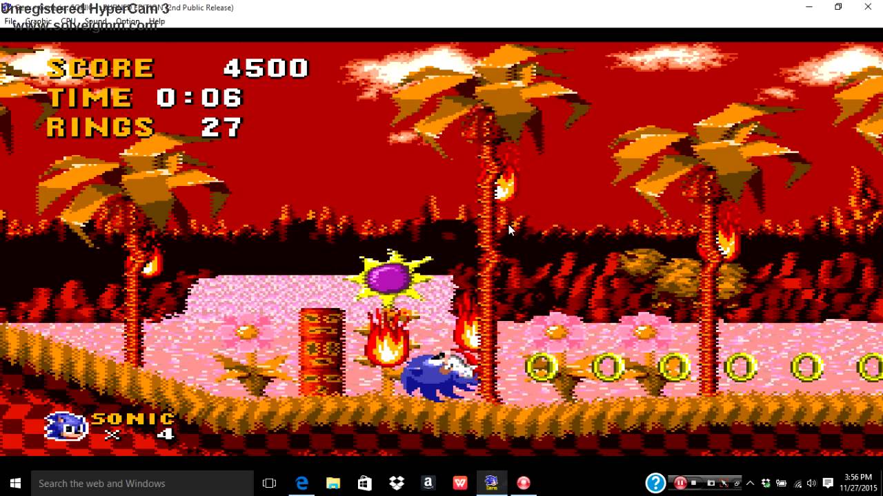 rom hack lets play sonic 1 burned edition - part 1 - YouTube