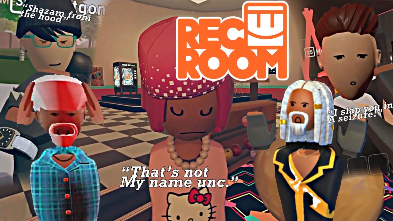 ACTING LIKE AN OLD HEAD IN REC ROOM!!! FUNNIEST MOMENTS!!!💀😂😭 (Rec Room ...