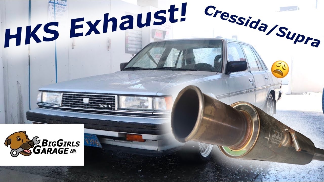 HKS Hi-Power Exhaust Sound (Toyota Cressida/Supra) 5MGE - YouTube