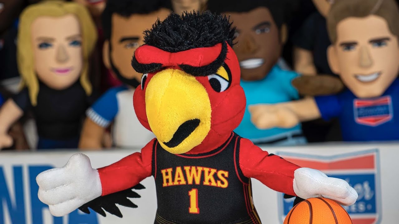 Bleacher Creatures Atlanta Hawks Harry The Hawk 10" Plush Figure- A ...