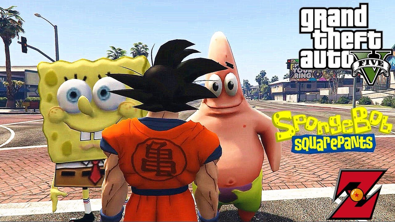 SpongeBob & Patrick vs Goku - Epic Battle - YouTube