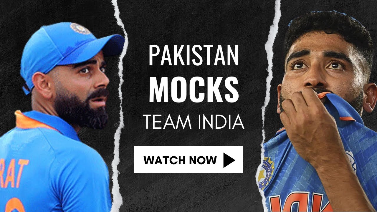 Pakistan celebrates as Indian Team lost World Cup 2023 - YouTube