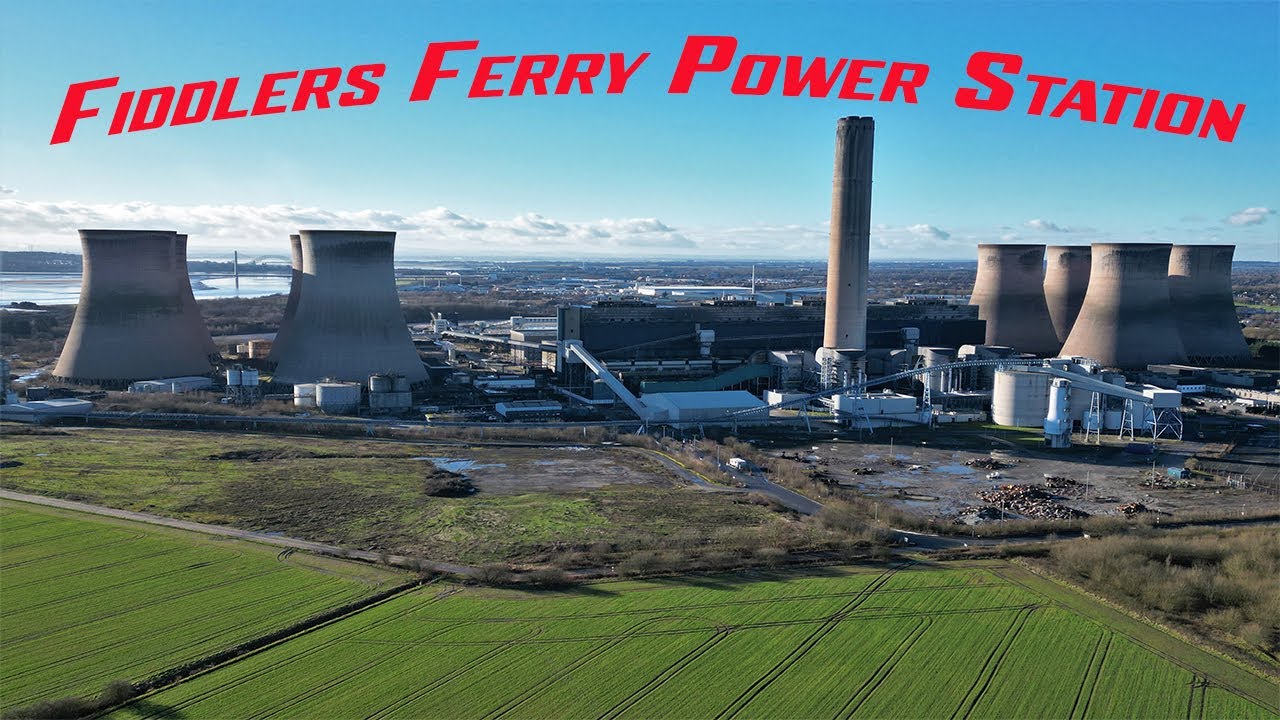 Fiddlers ferry power station, One of the last coal burning power ...