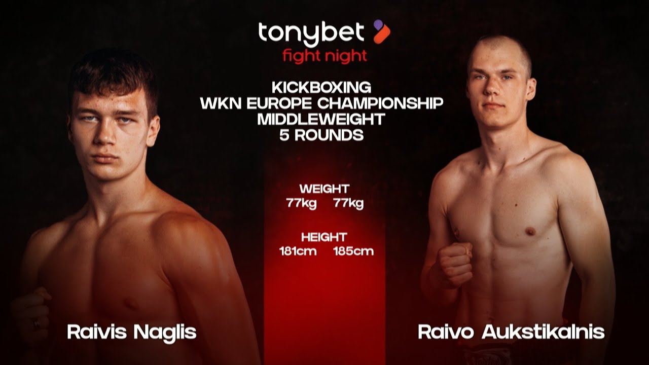 Naglis vs. Aukstikalnis I WKN EUROPE MIDDLEWEIGHT CHAMPIONSHIP I ...