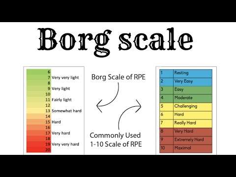 Borg Scale and Modified Borg Scale in detail - YouTube