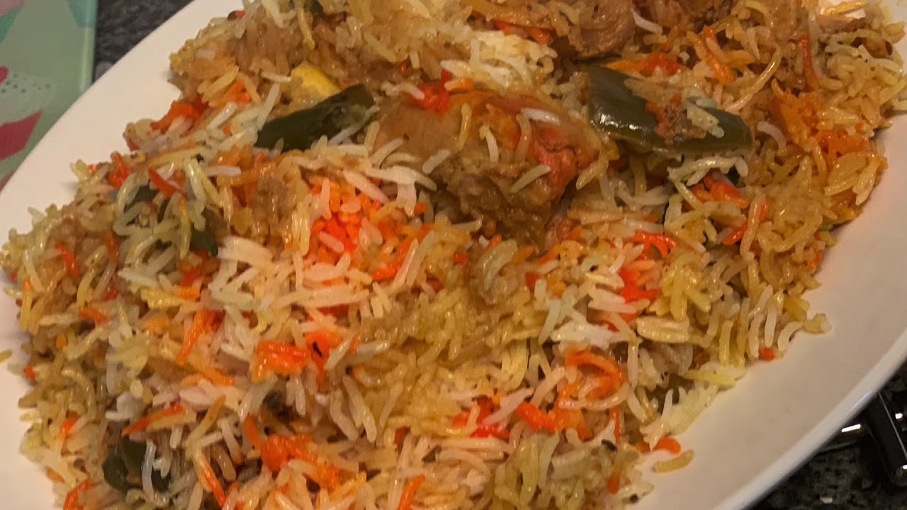 CHICKEN BIRYANI | PICKLE CAPSICUMS | Resturant Style Traditional spicy ...