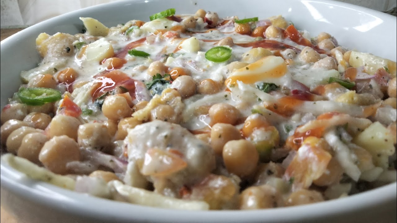 chat patti special channa Chaat very easy And yummy Recipe Cooking With ...