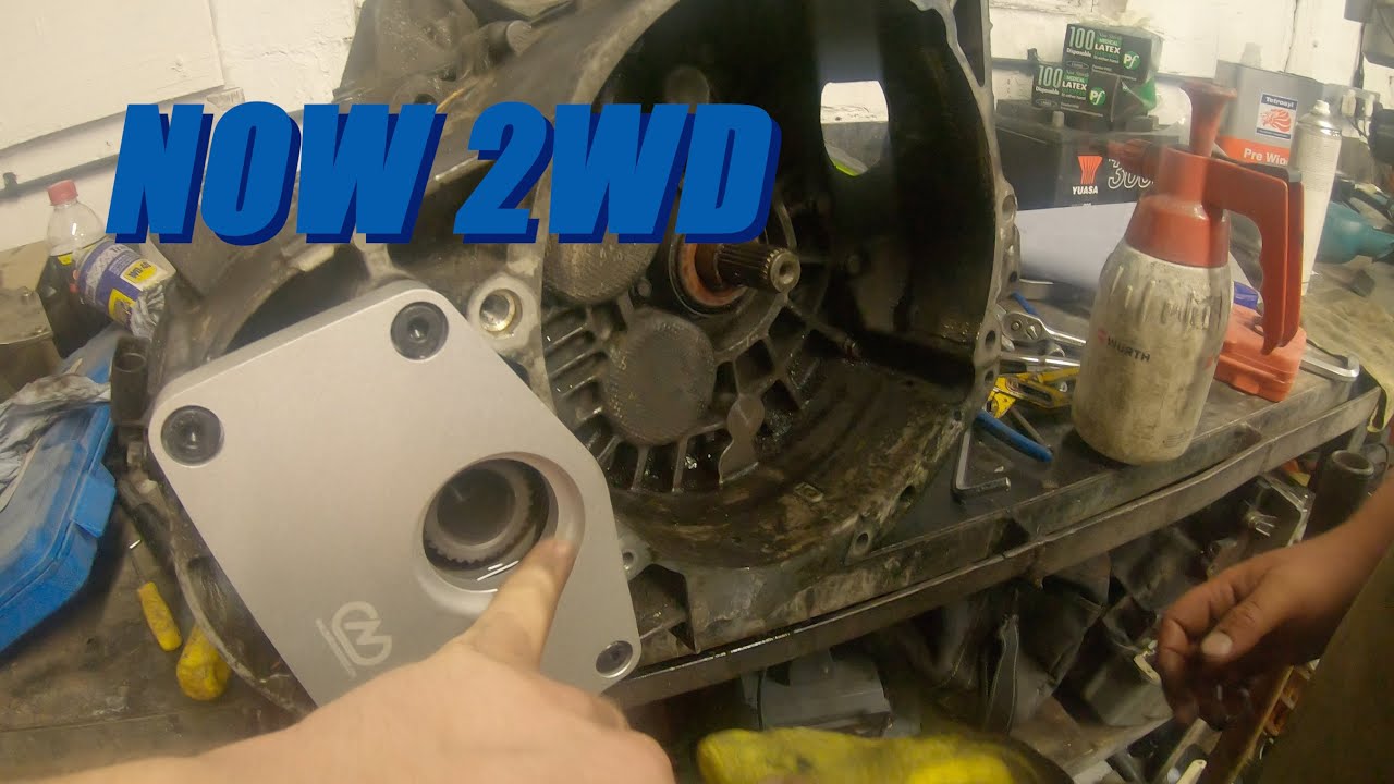 the mk2 runs!!!and 02m 4wd to 2wd, - YouTube