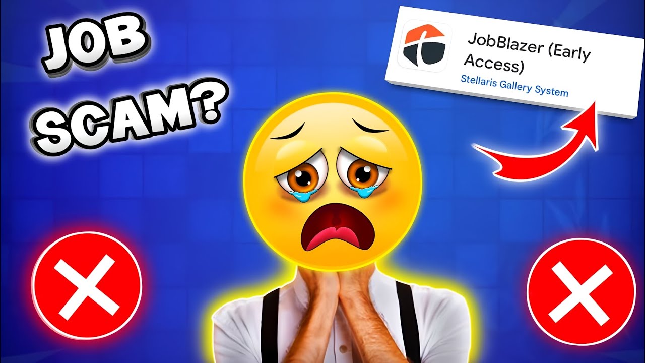 Job Blazer app Real or Fake? 😡 𝗔𝗟𝗘𝗥𝗧 (JOB SCAM ) - YouTube