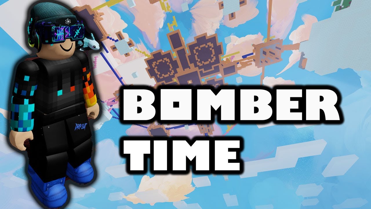 Bomber Time in Roblox BedWars! 🚁💣 Dropping Bombs from Drones! - YouTube