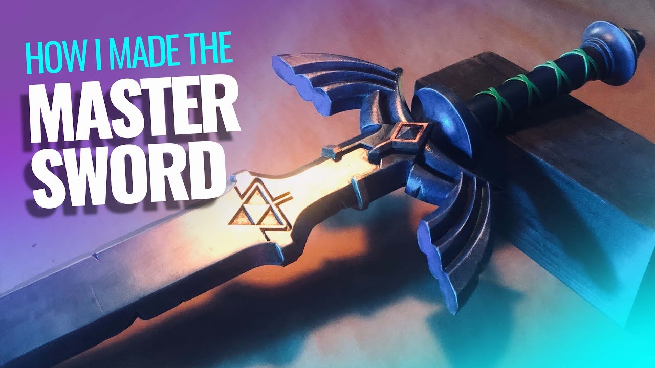 🗡️🤔😁FIRST TIME USING GOLD LEAF | 3D PRINT LINKS MASTER SWORD - YouTube