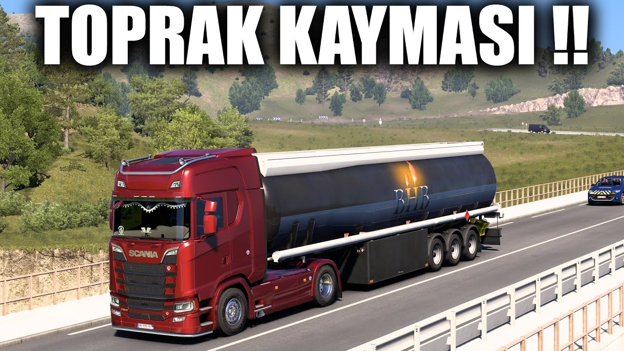 TOPRAK KAYMASI VAR ! / GRAND UTOPİA 1.16 !! ETS2 - G27 - YouTube