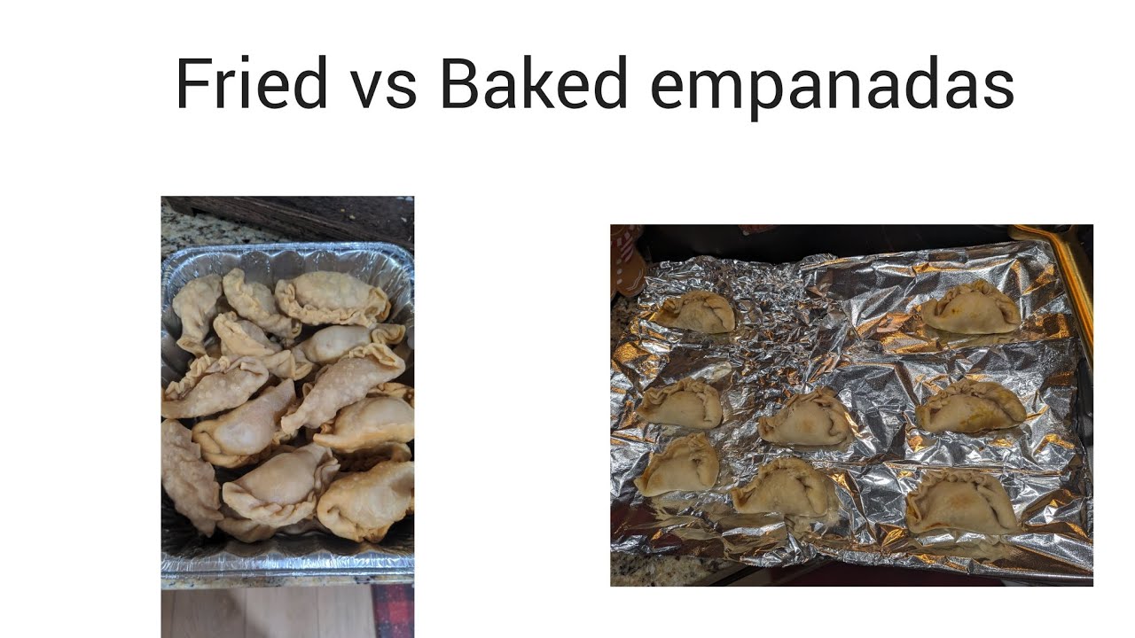 Fried vs Baked empanadas - YouTube