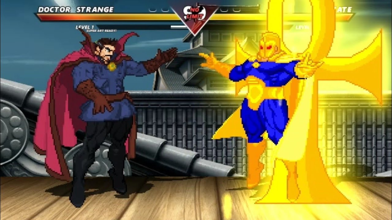 DOCTOR STRANGE vs DR. FATE - The highest level of exciting fight ...