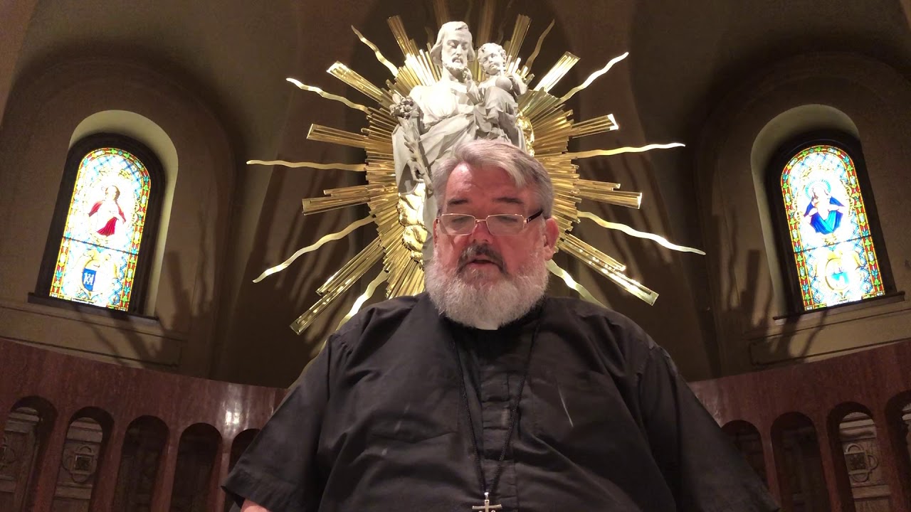 Easter Sunday - Michael Delaney, CSC reads the Rector's Paschal Message ...