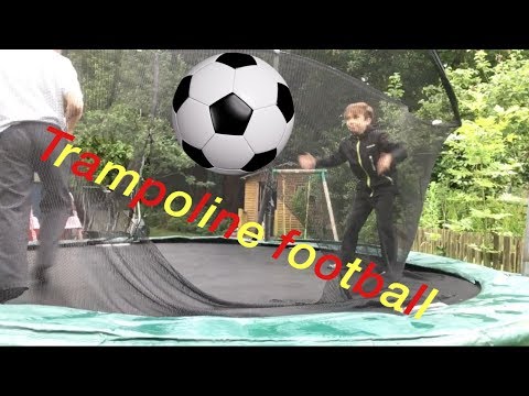 Trampoline Football - YouTube