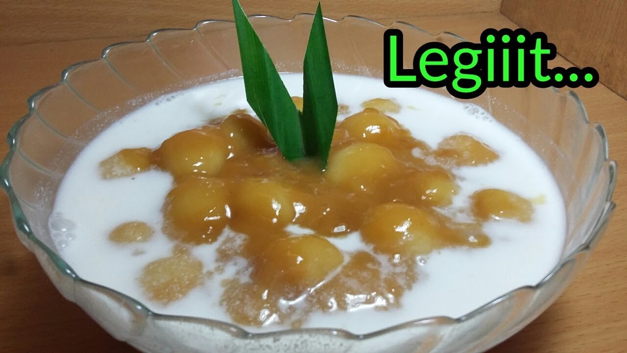 BUBUR CANDIL TEPUNG KETAN KENYAL DAN LEGIT - YouTube
