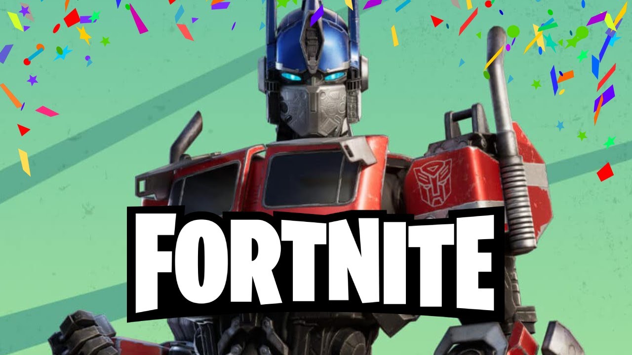 Transformers challenge Fortnite! - YouTube