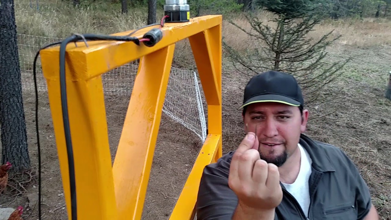 Electric/ hot fence knocker light combo replacement and installation ...