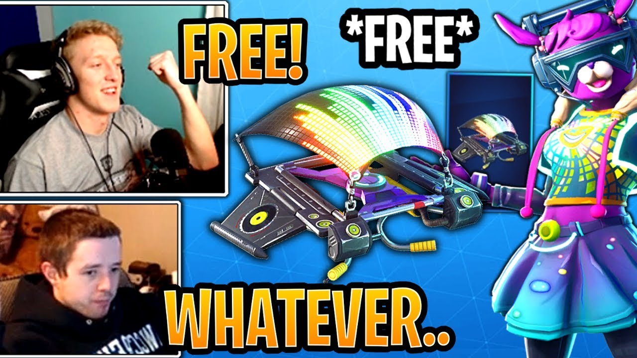 Streamers Get & React to the *FREE* New "EQUALIZER" Glider! - Fortnite ...