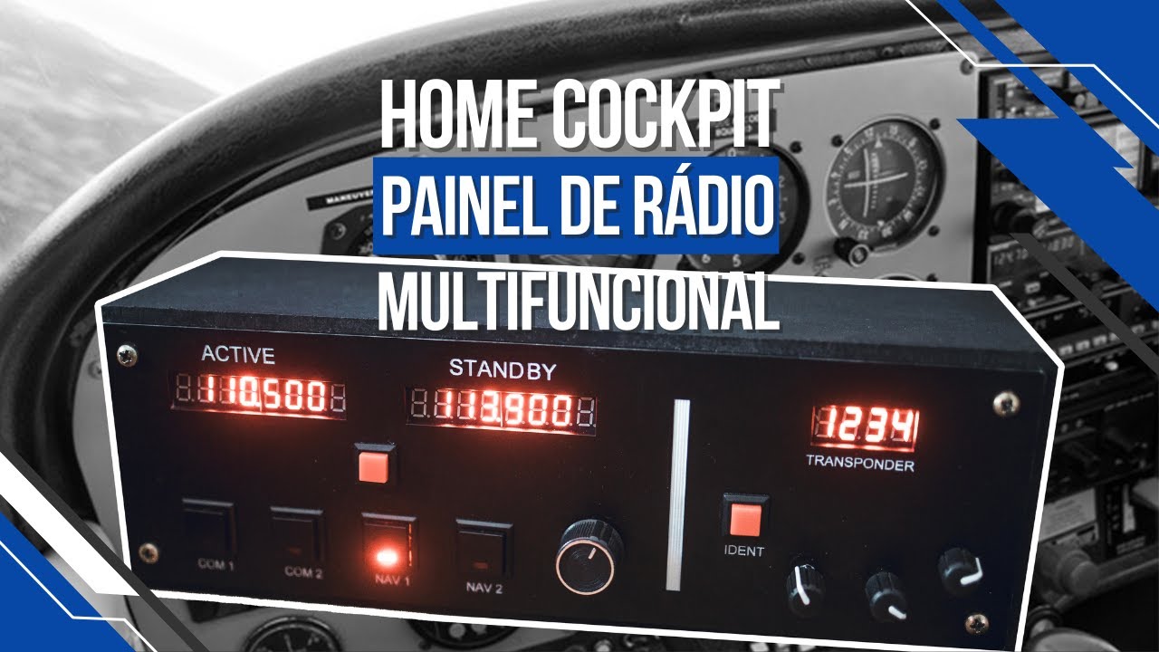 Eu fiz um painel de Rádio Multi Funcional para FS2020 | Mobiflight ...