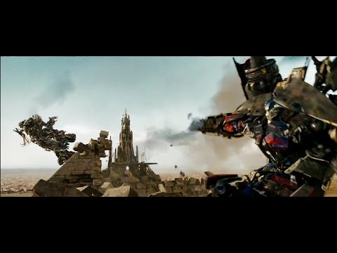 TRANSFORMERS REVENGE OF THE FALLEN 2009 SUBTITLE INDONESIA pertarungan optimus vs fallen