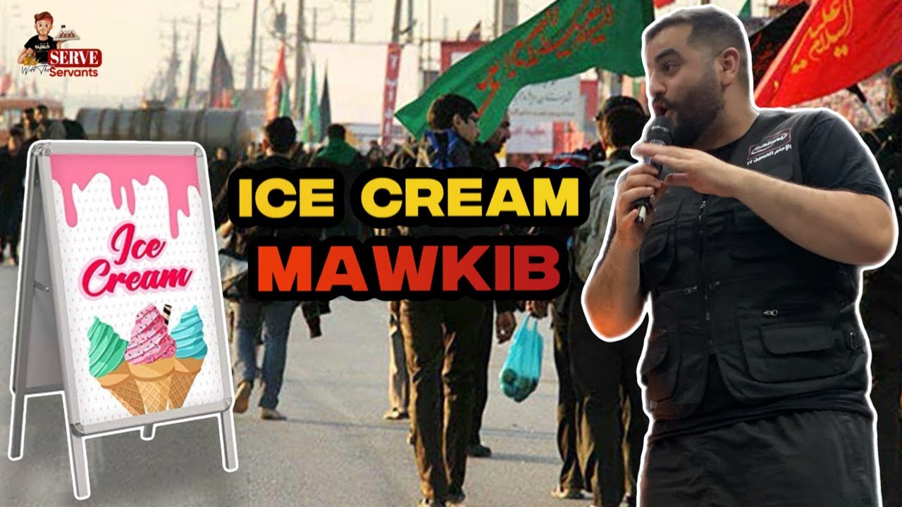 Free Ice Cream Shop in the Arbaeen Walk? This Mawkib Keeps Zuwars Cool ...