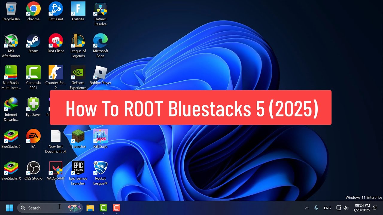 How To ROOT Bluestacks 5 (2025) - YouTube