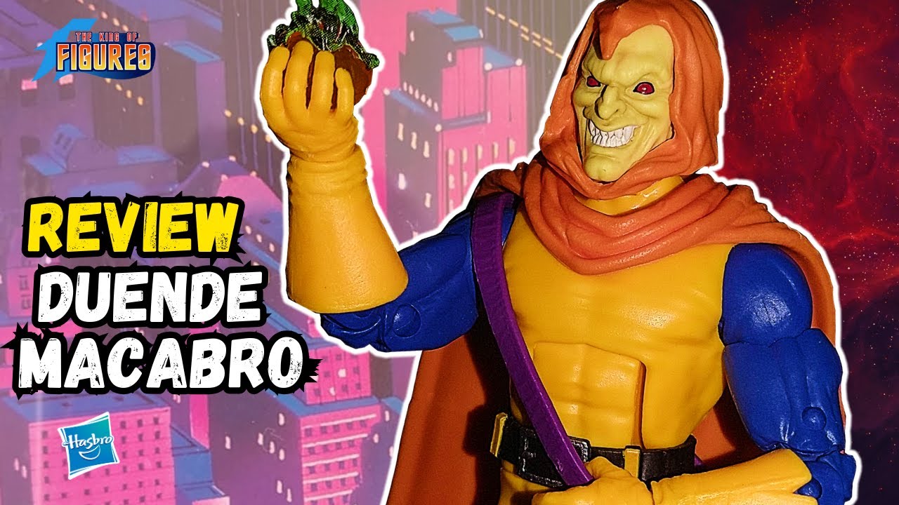 Review DUENDE MACABRO (Hobgoblin). Marvel Legends Spider-Man Retrô ...