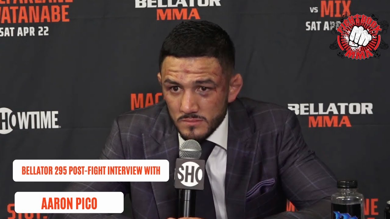 Bellator 295 Post Fight Interview With Aaron Pico - YouTube