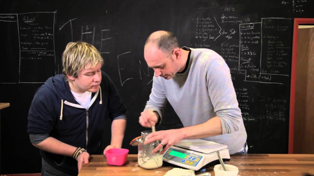 Bread Making Basics - The starter with Artisan Baker Matt Kell - YouTube