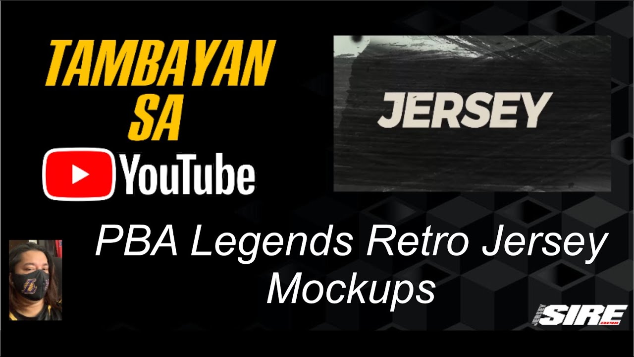 PBA Legends Mockup Designs (For Approval) - YouTube