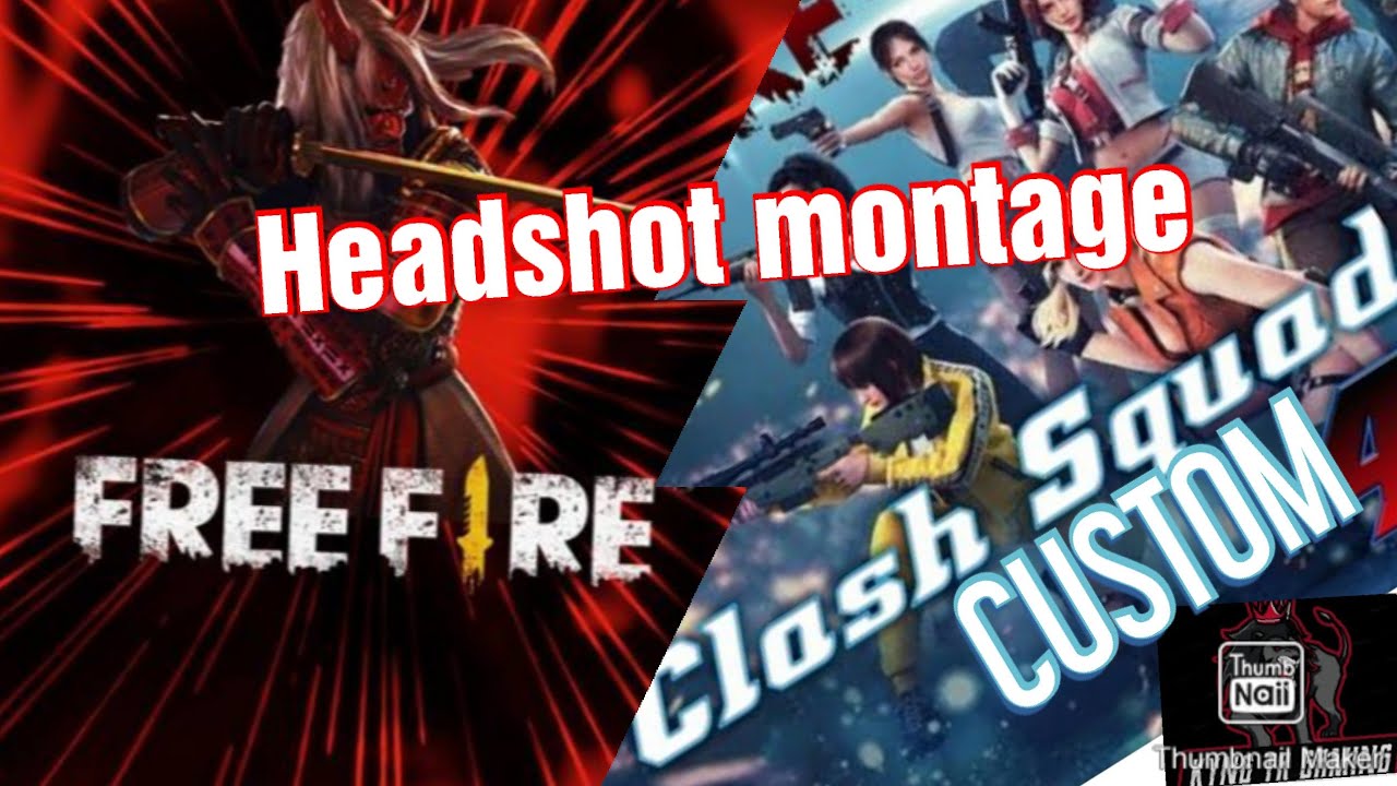 CUSTOM||CLASH SQUAD||1v1||HEADSHOT MONTAGE 🔥🔥🔥MUST WATCH 🚀💣♨️🔥 - YouTube